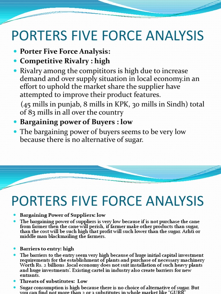 Porters Five Force Analysis | PDF