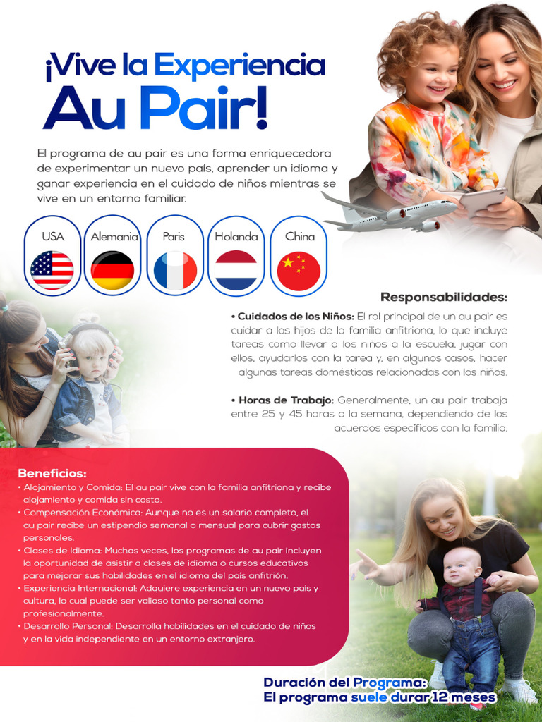 AUPAIR HOJA INFORMATIVA (10) | PDF