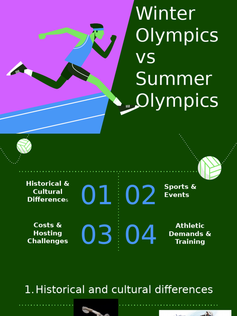 Winter vs Summer Olympics: Key Differences | PDF
