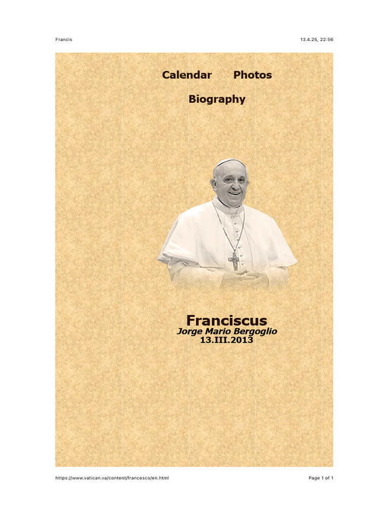 Francis | PDF