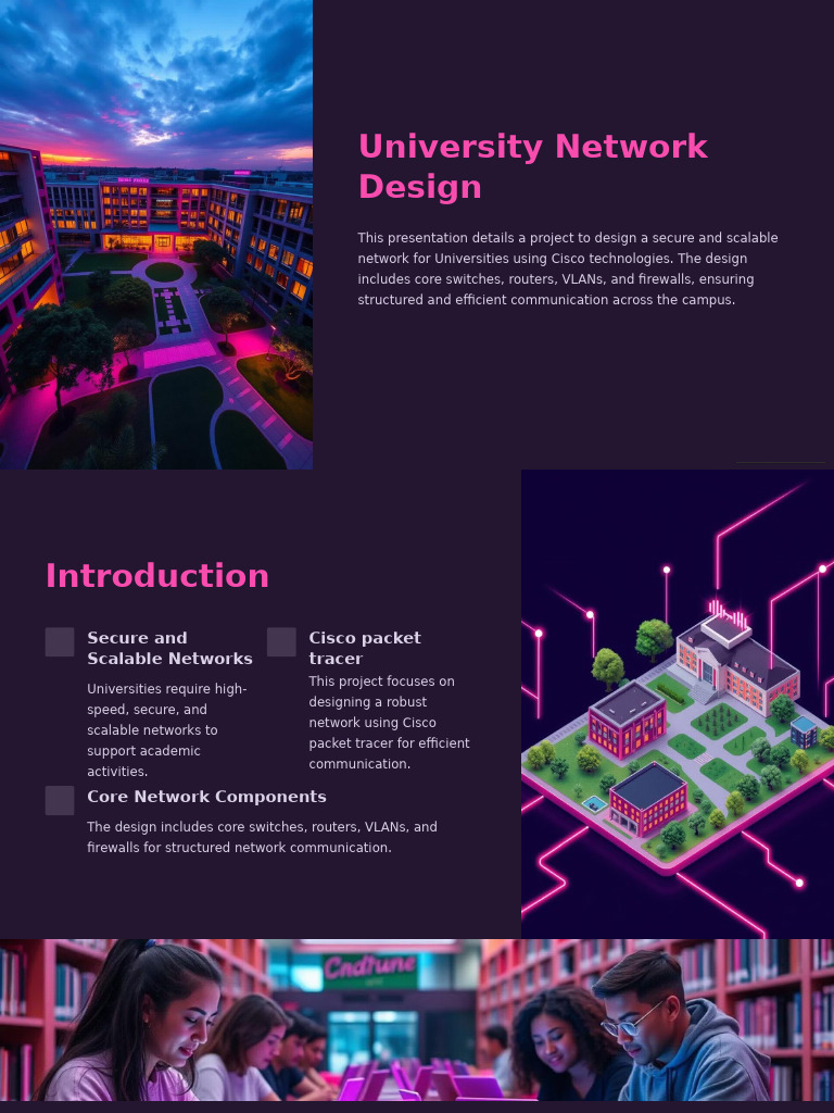 University Network Design with Cisco | PDF | Computer Network | Router ...