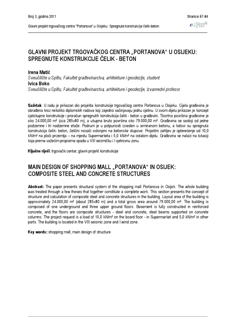 GL Proj TRG Centr Port U Os SPR Kons Cel Bet | PDF
