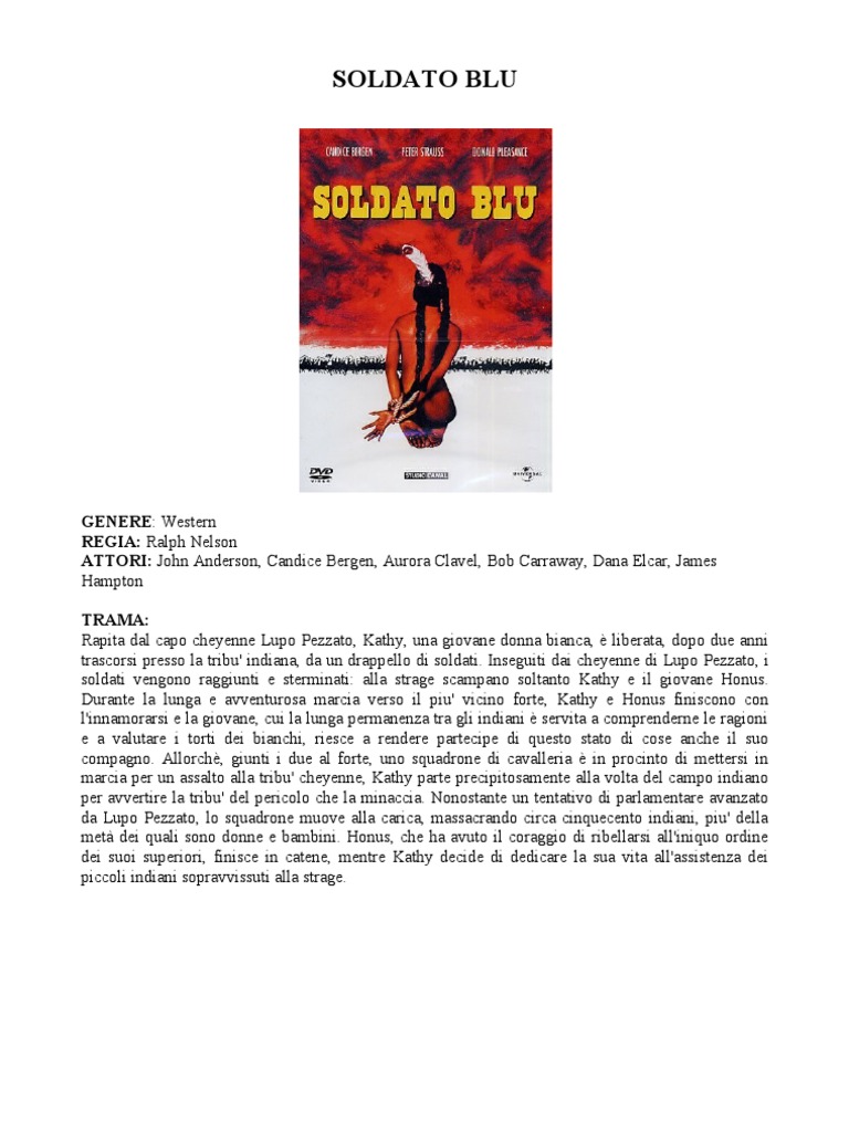 Soldato Blu | PDF