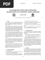 ASTM A388 - Standard Practice For Ultrasonic Examination of Steel ...