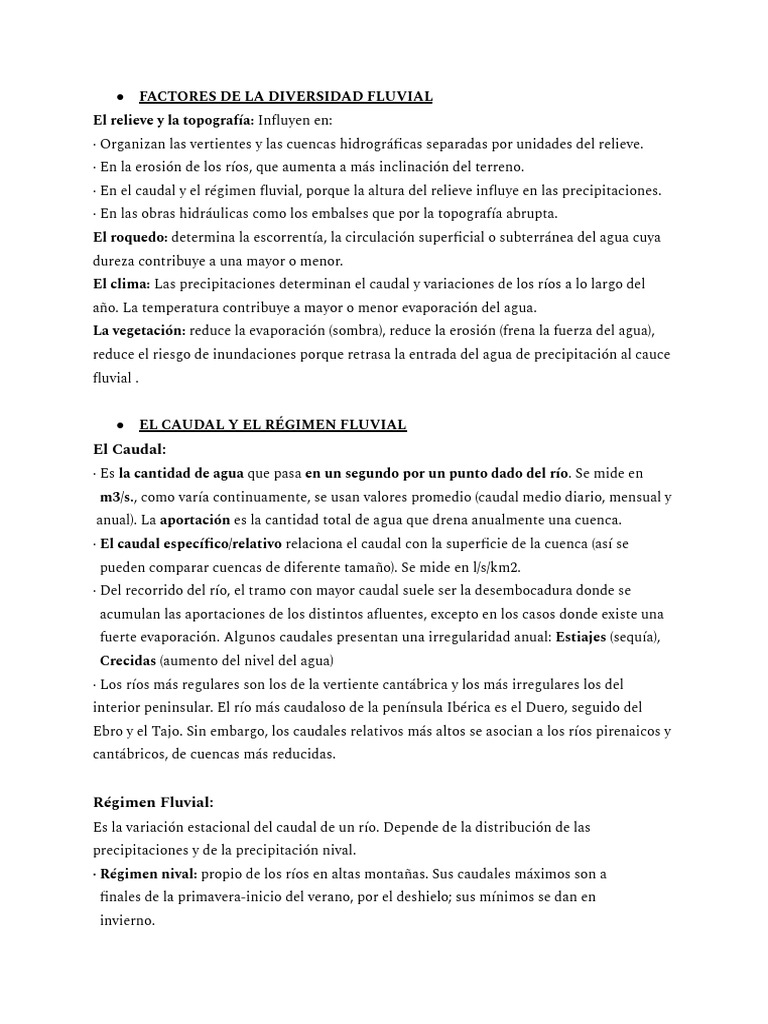 GEOGR - Red Hidrográfica | PDF | lago | Agua