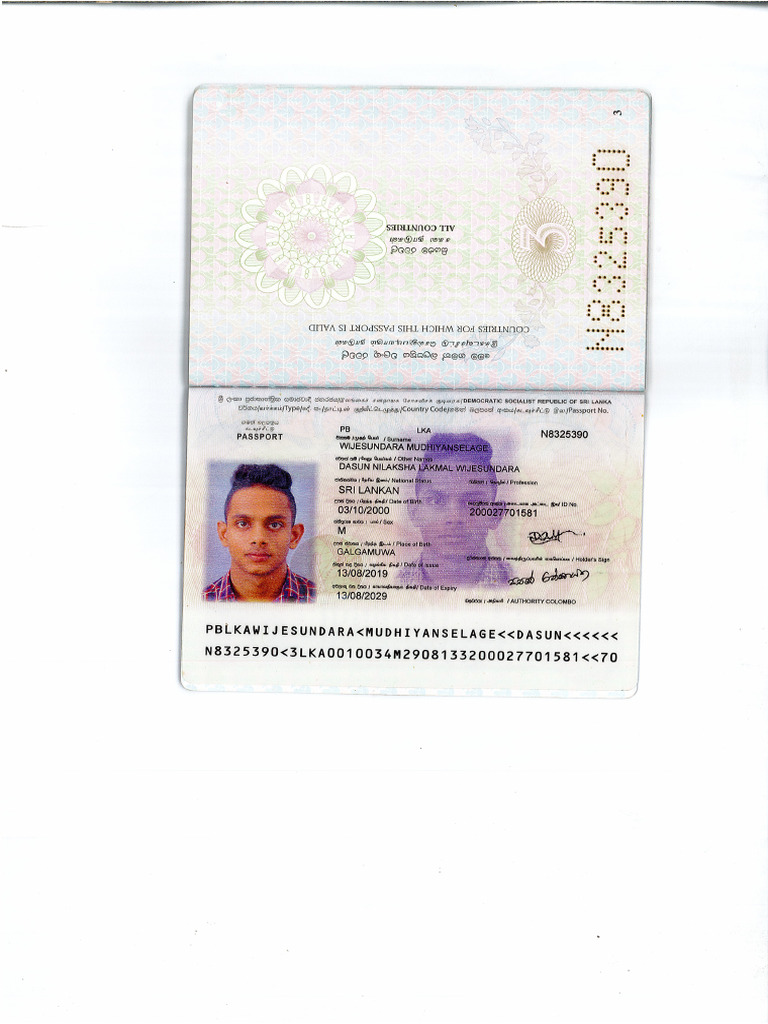 My Passport PDF | PDF