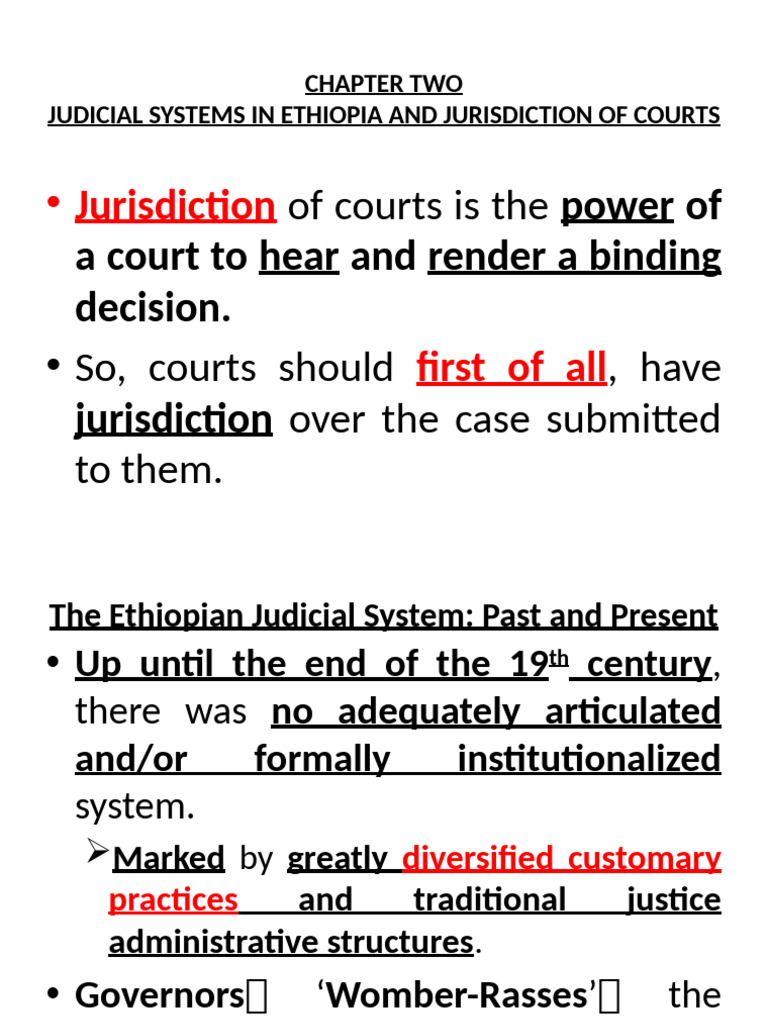 Ch2 p1 Civil Procedure | PDF | Lawsuit | Jurisdiction