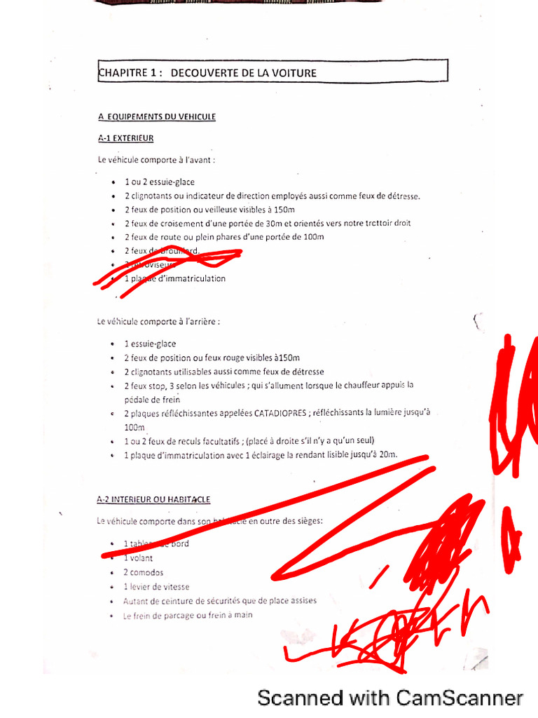 Cours Auto École | PDF