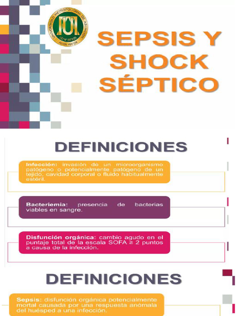 Definiciones de Sepsis y SIRS | PDF