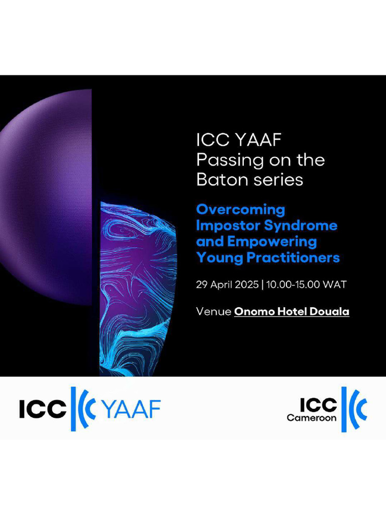 ICC YAAF Workshop 29 04 2025 Flyer Officiel | PDF