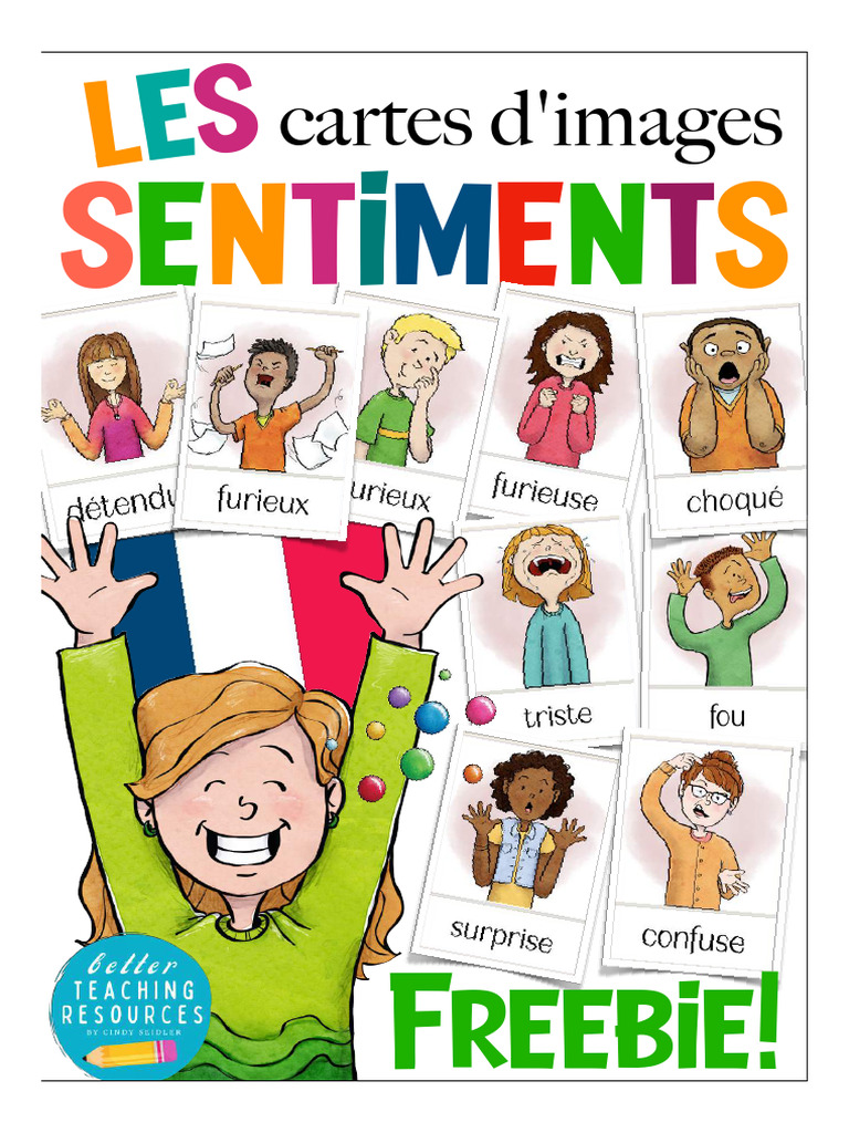 French Cartes D'images Les Sentiments Feelings-C | PDF | Cognition ...