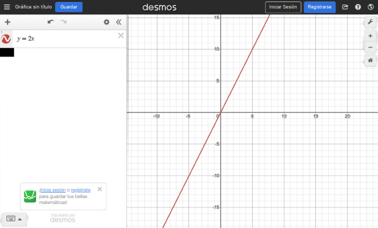 Desmos Calculadora Gráfica | PDF