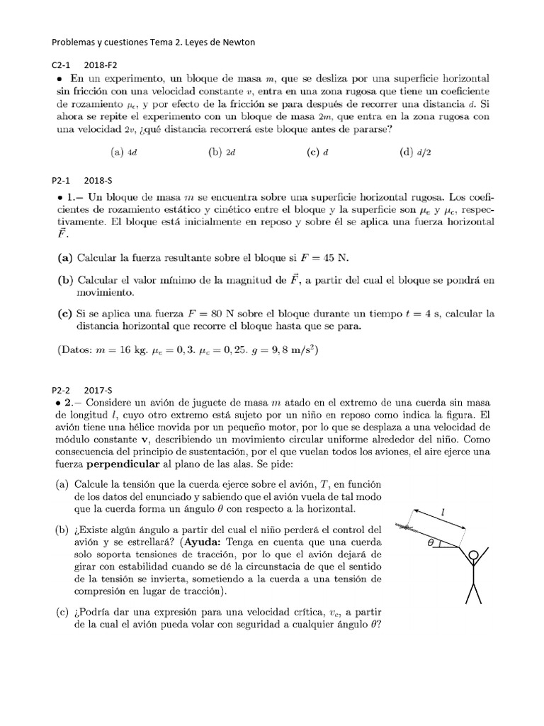 Tema 2 Problemas y Cuestiones | PDF