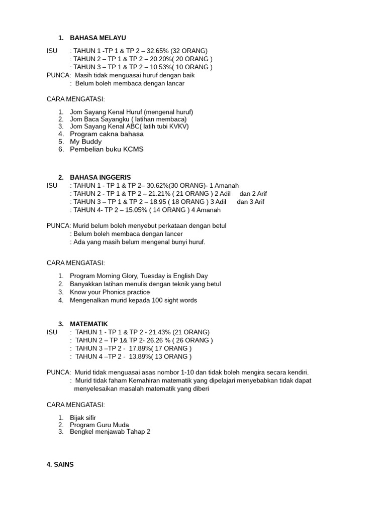 isu punca dan cara atasi pbd pertengahan 24-25 | PDF