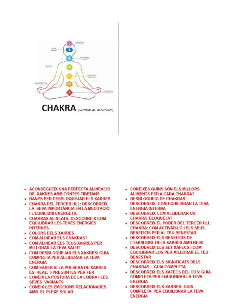 Chakra | PDF