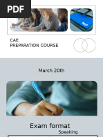 CAE Speaking Part 3 | PDF | Verb | English Language