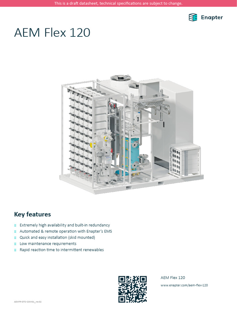 AEM Flex 120 Technical Specifications | PDF