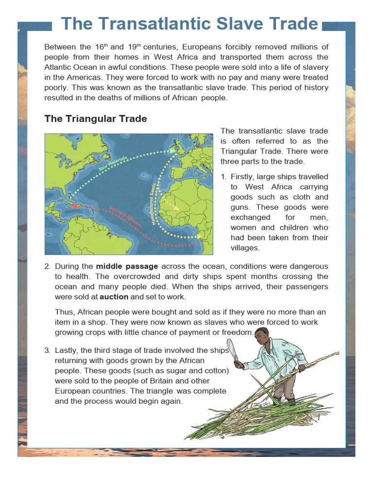 Transatlantic Slave Trade Overview | PDF | Slavery | Atlantic Slave Trade