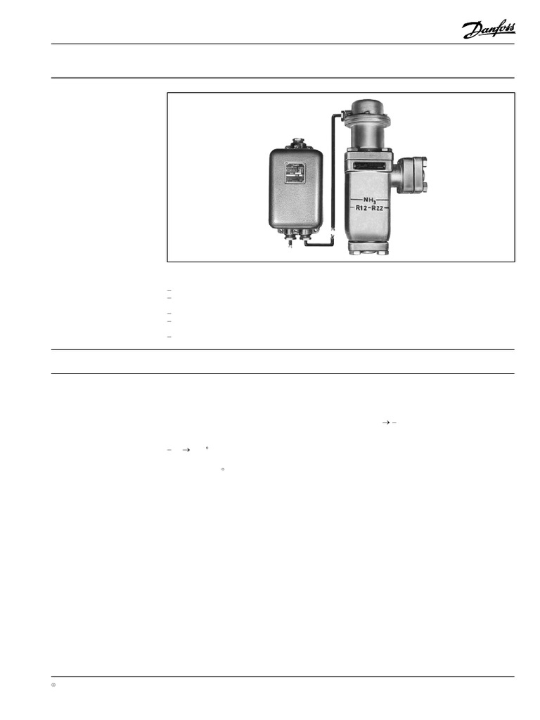Danfoss 38E - Regulador Electronico Nivel de Liquido (FT) (EN) | PDF ...