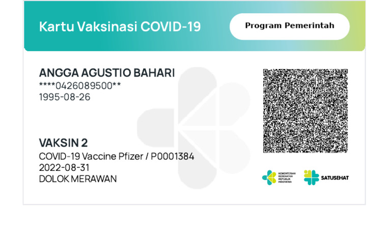 SERTIFIKAT-VAKSIN-DOSIS 2-680 | PDF