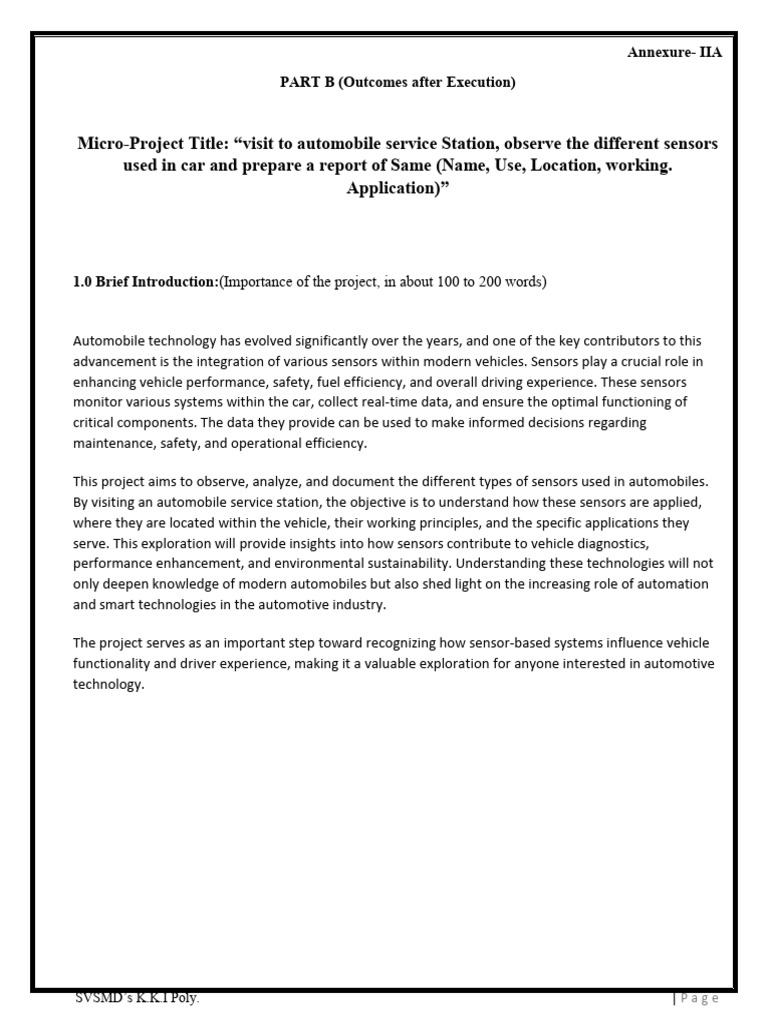 Micro-Project Report Final (18) (1) .Docx PART (B) (Sohan) | PDF ...
