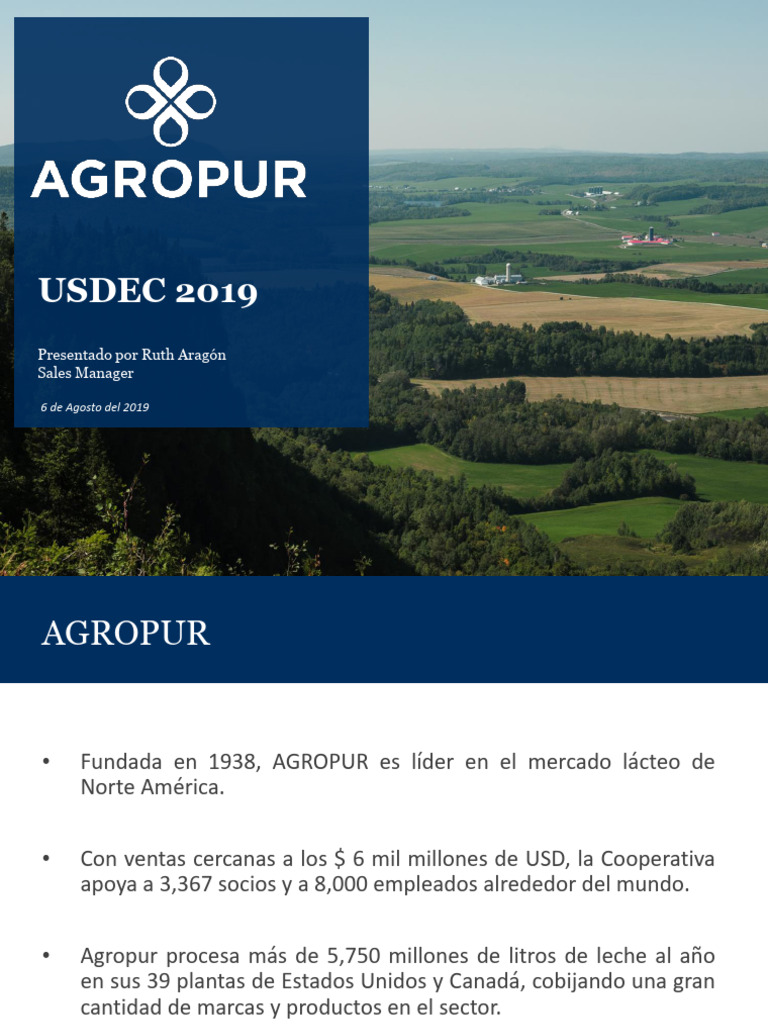 Prosilac: Soluciones Lácteas de Agropur | PDF | Productos lácteos ...
