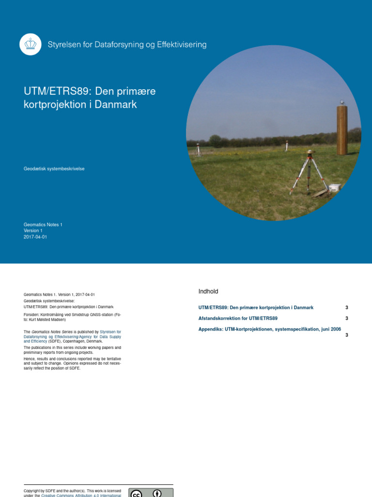 001 Etrs89 Utm | PDF