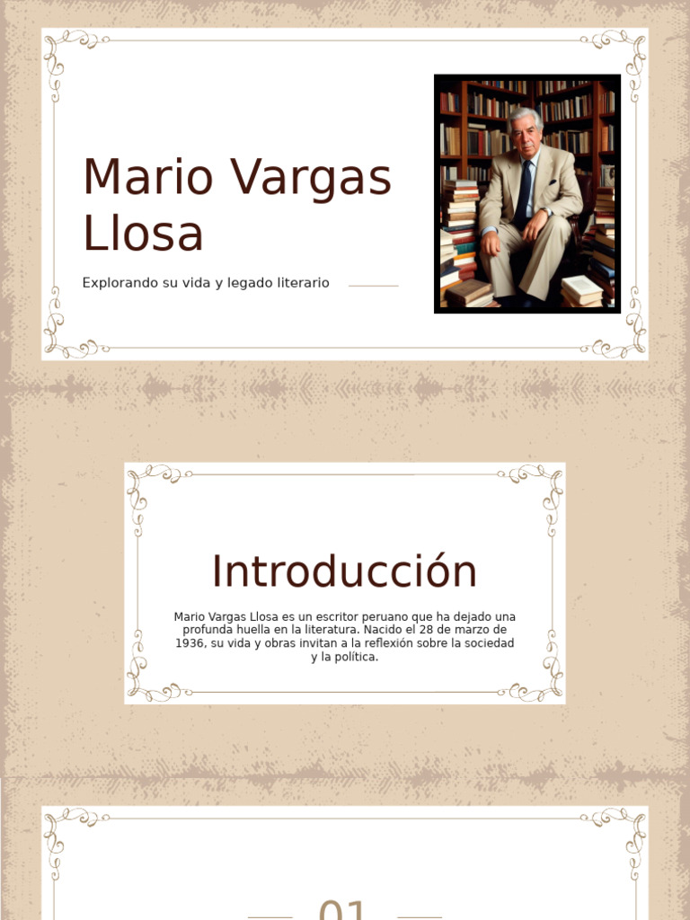 Mario Vargas Llosa | PDF | Escritura