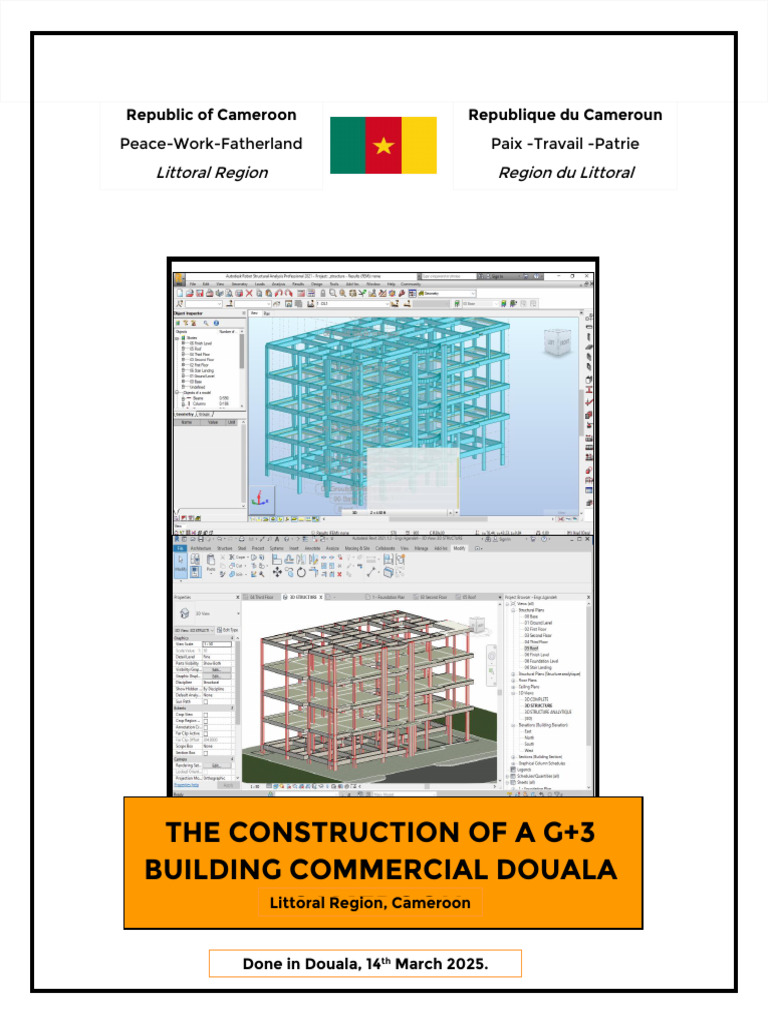 G+3 Calculation Note by RYA | PDF | Foundation (Engineering) | Concrete
