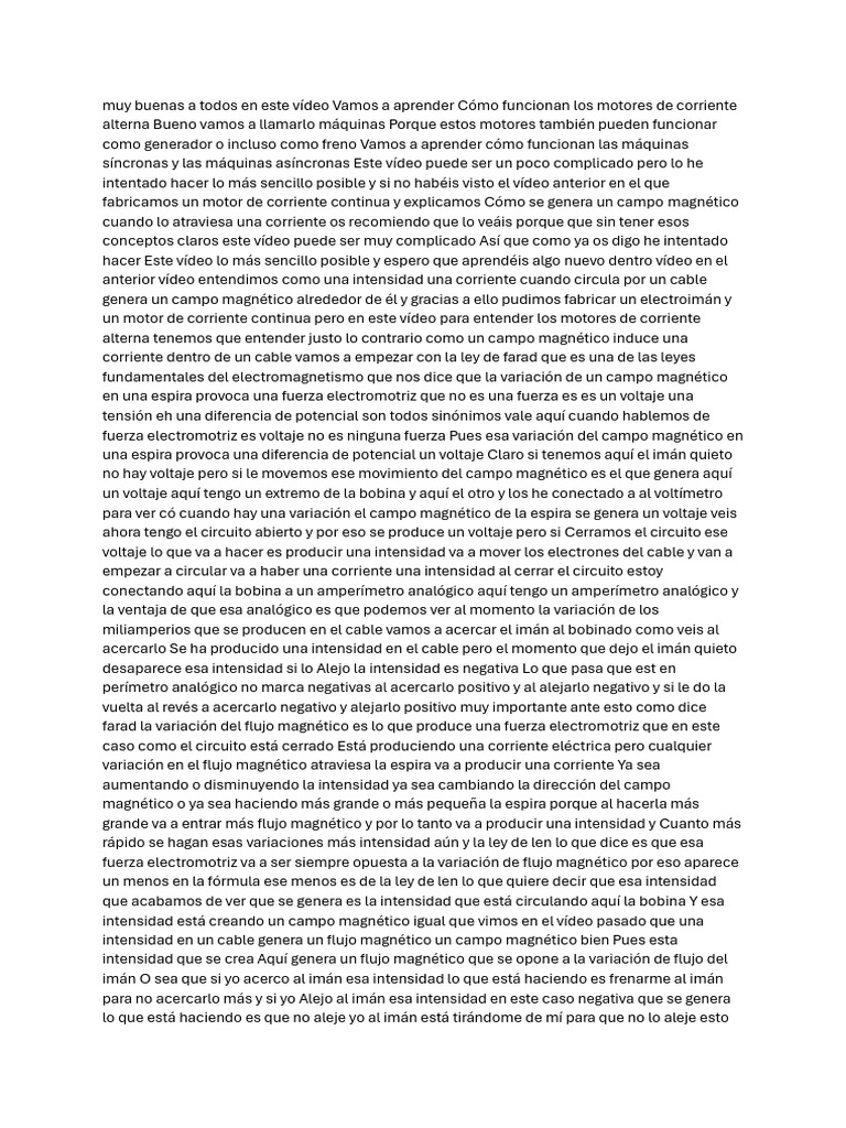 muy buenas a todos en este vídeo Vamos a aprender Cómo funcionan los motores de corriente ...