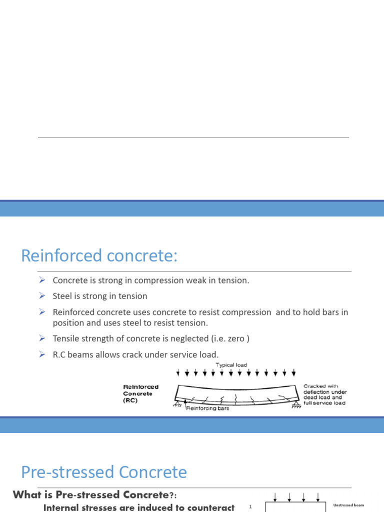 Lec 9 Prestressed Concrete - Basic Concept-3 | PDF | Prestressed Concrete | Concrete