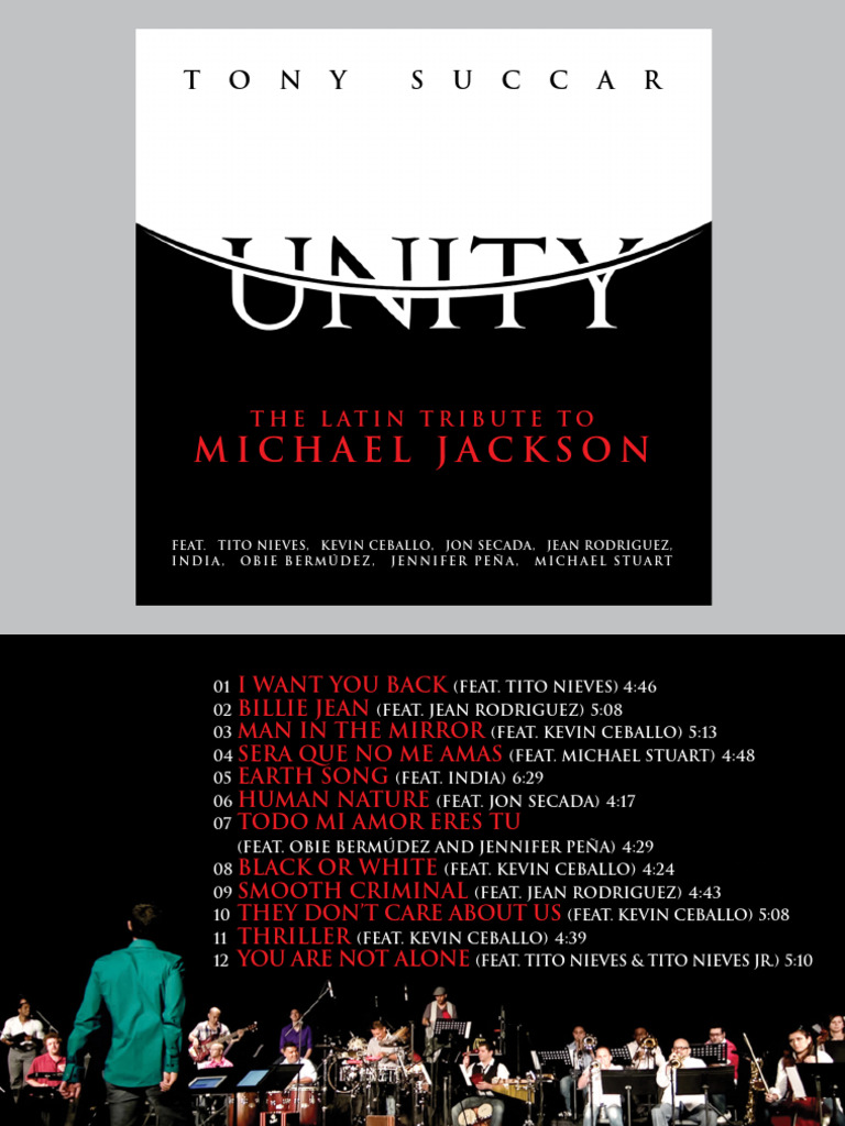 Tony Succar - Unity The Latin Tribute To Michael Jackson | PDF ...