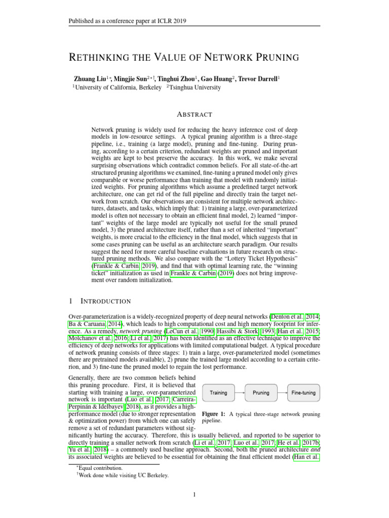 1580 Rethinking the Value of Networ | PDF | Deep Learning | Methodology