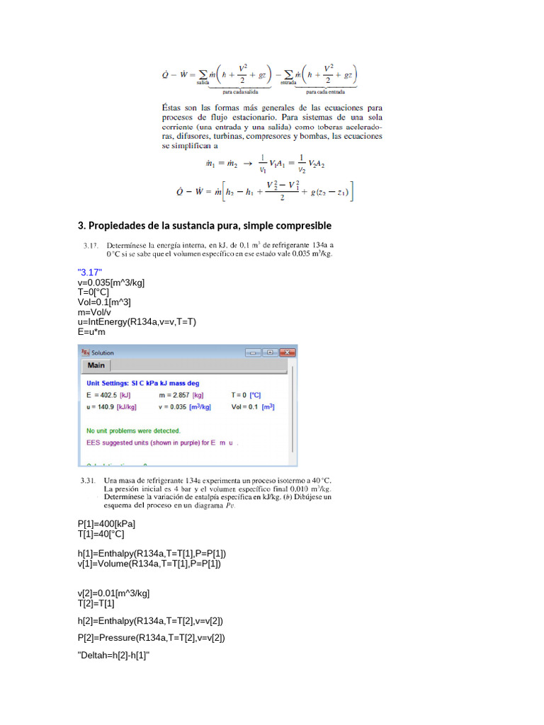 TERMODINAMICA EES | PDF