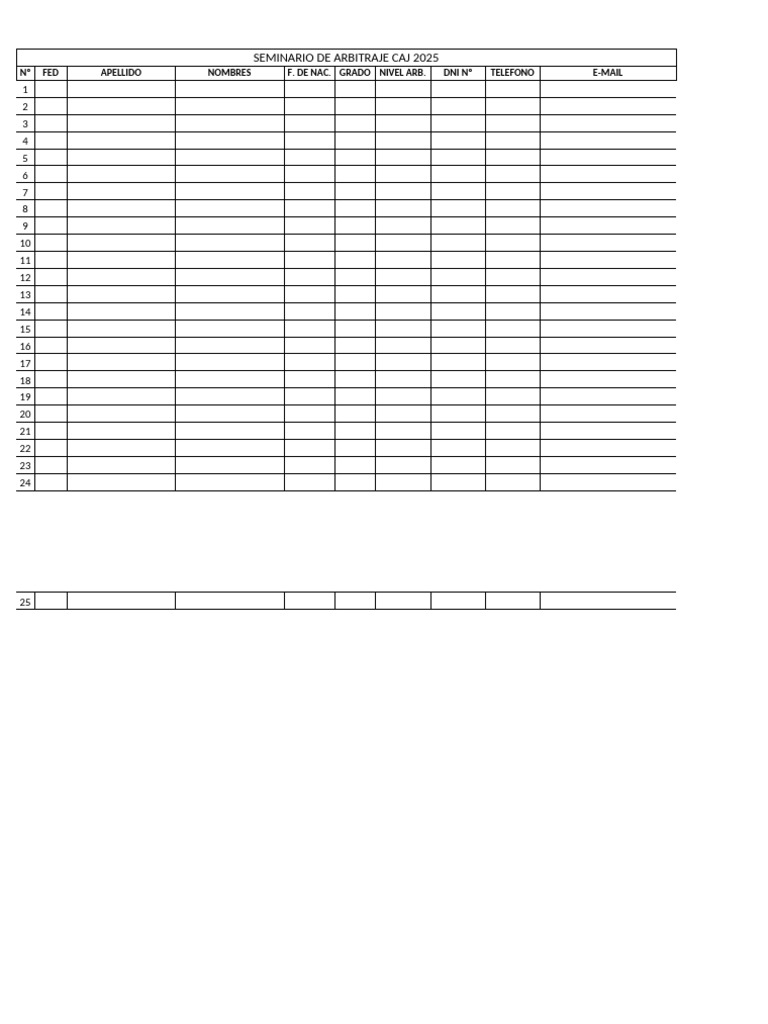 Curso de Arbitraje Caj 2025 | PDF