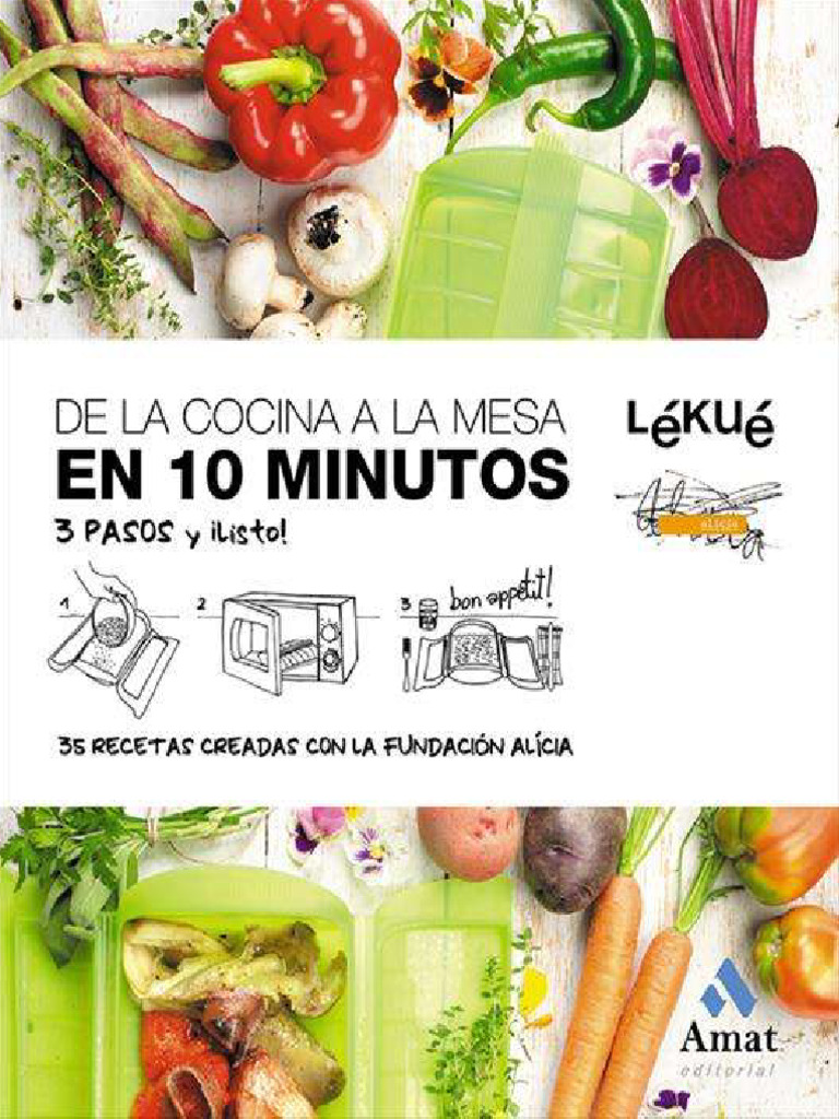 Lekue. Recetas en 10 Minutos | PDF