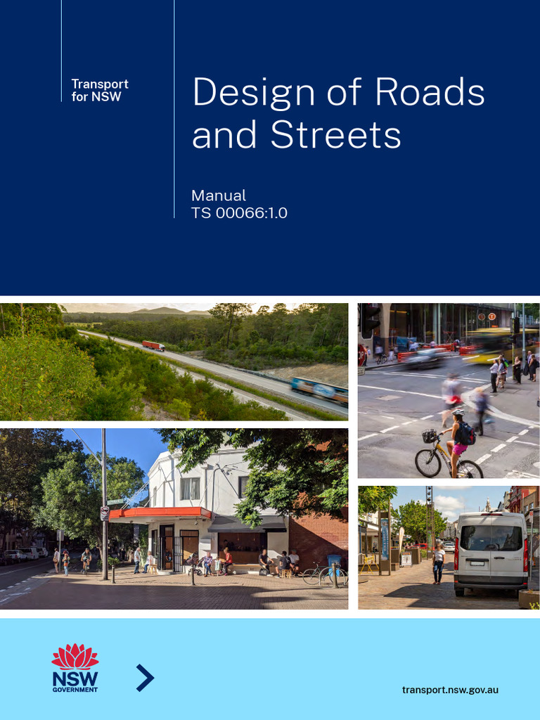 Design of Roads and Streets Manual | PDF | Road | Design