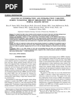 Managing Intrafraction and Interfraction Motion | PDF | Radiation ...