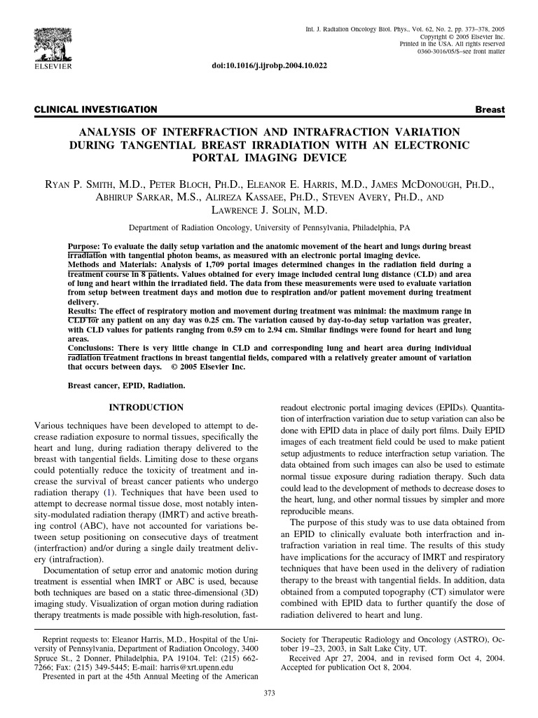 smith2005-ANALYSIS OF INTERFRACTION AND INTRAFRACTION VARIATION breast ...