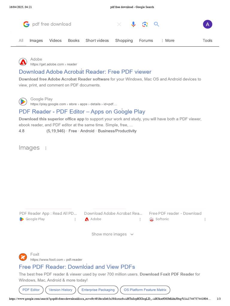 Adobe Acrobat Reader: Free PDF Viewer: Images | PDF