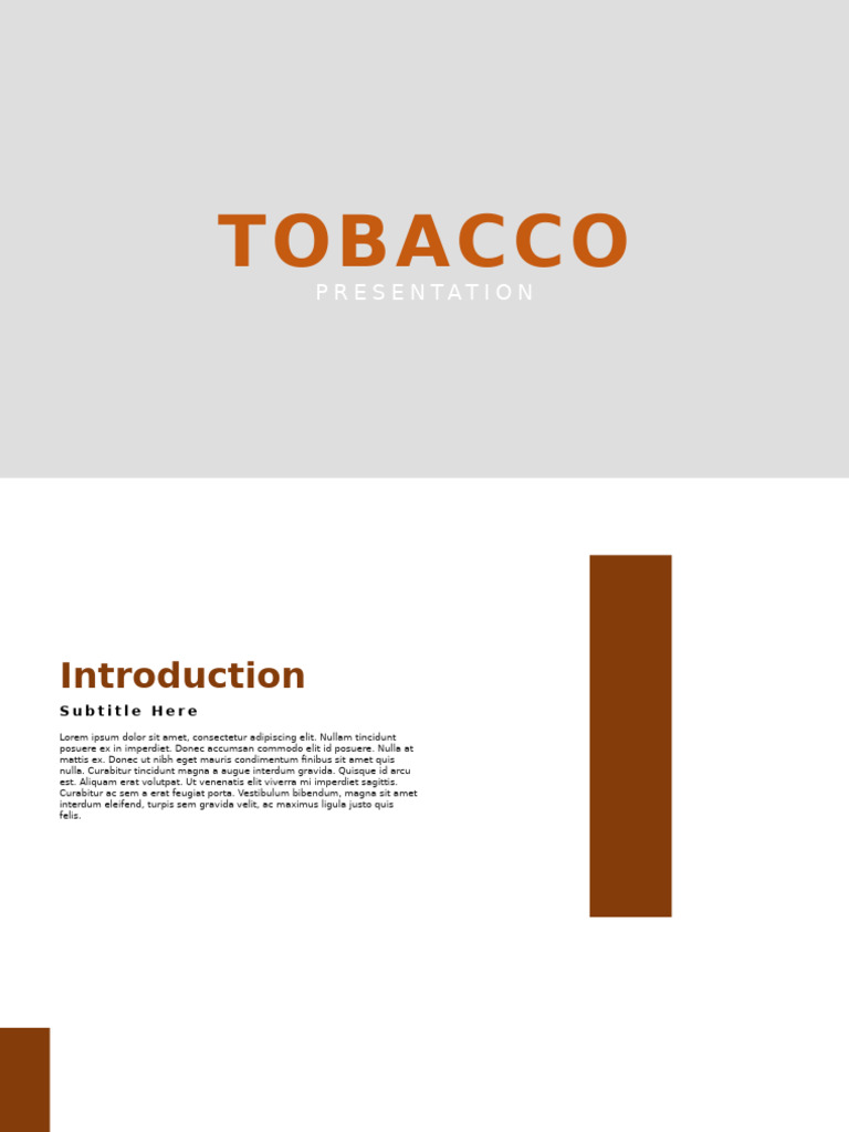 Tobacco Not Include Image | PDF