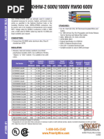 DuraLife RHH Power Cable Data Sheet 06 06 2023 | PDF | Building ...