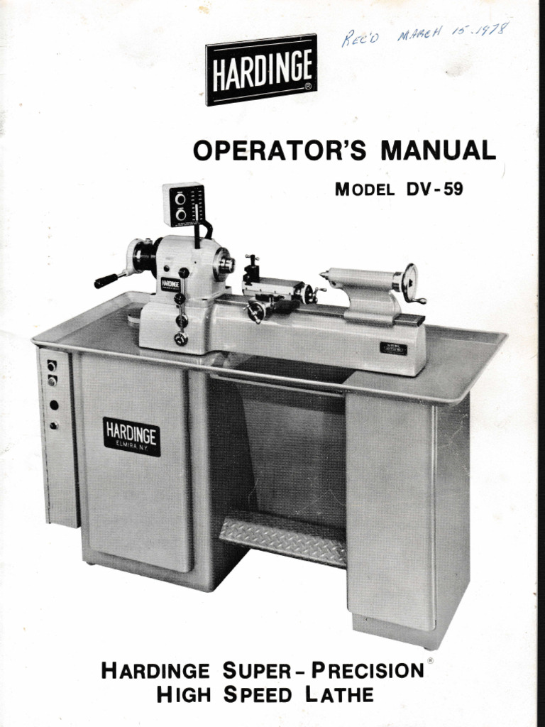 DV 59 User Manual | PDF