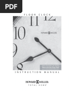 Howard Miller Wall&Mantle | PDF | Clock | Pendulum