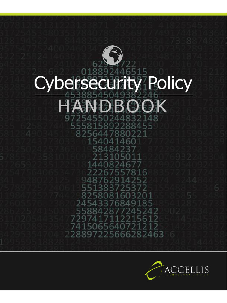 Cybersecurity Policy Handbook for Law Firms | PDF | Security | Computer ...
