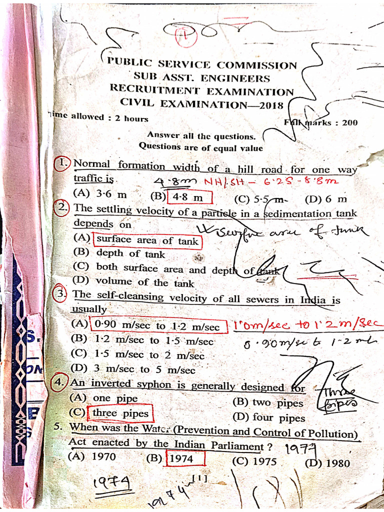 Civil Examination | PDF