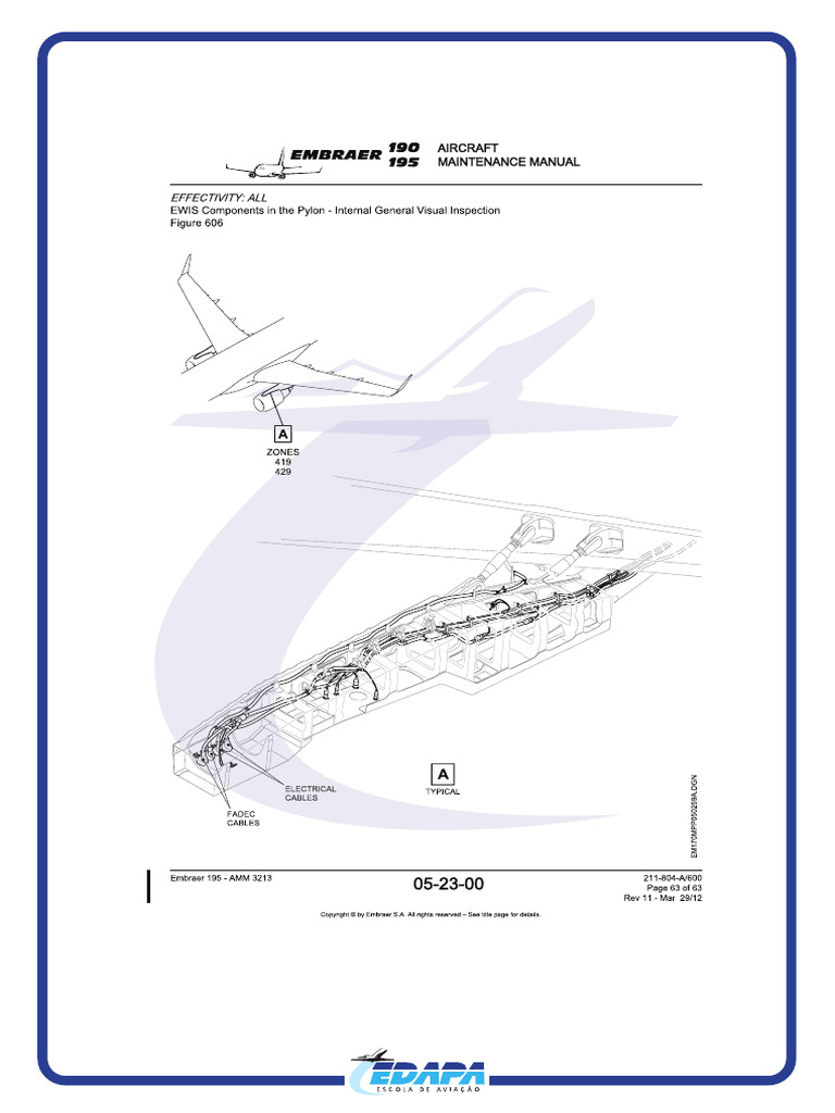 Manual Embraer 190-195 | PDF | Aircraft Flight Control System | Aerospace