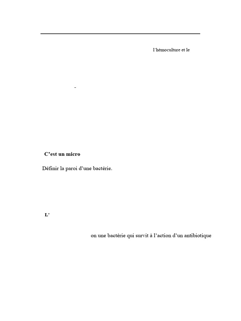 Correction TD de Bactériologie Virologie | PDF | Salmonelle | Virus