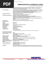 Ficha Técnica HEMPATHANE HS 55610 | PDF | Agua | Contaminación