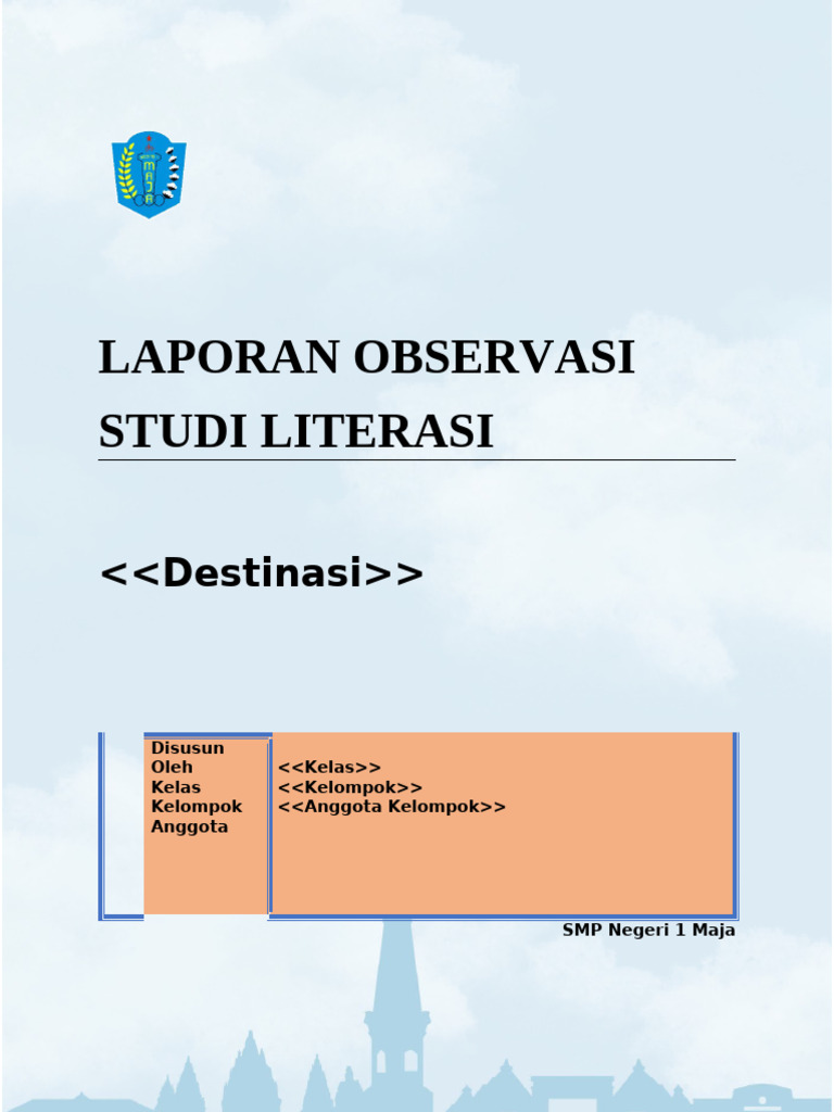 Laporan Gunung Merapi | PDF